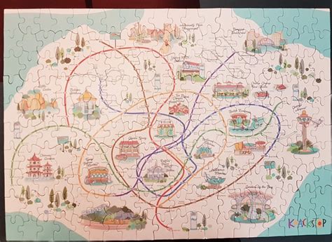 Up 20 200 Piece Puzzle Singapore Mrt Map Hobbies And Toys Toys