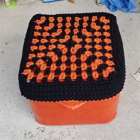 Recovering An Old Hassock Thriftyfun