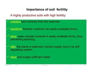 Soil And Productivity PPT