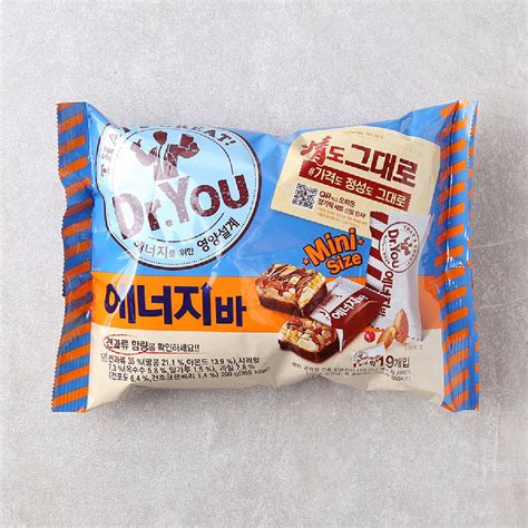 오리온 닥터유 에너지바 미니 200g 배민 장보기∙쇼핑