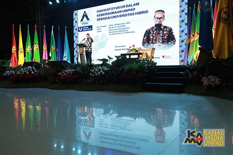Lustrum Unpad Jadi Momentum Siapkan Pendidikan Yang Padukan Imtak Dan
