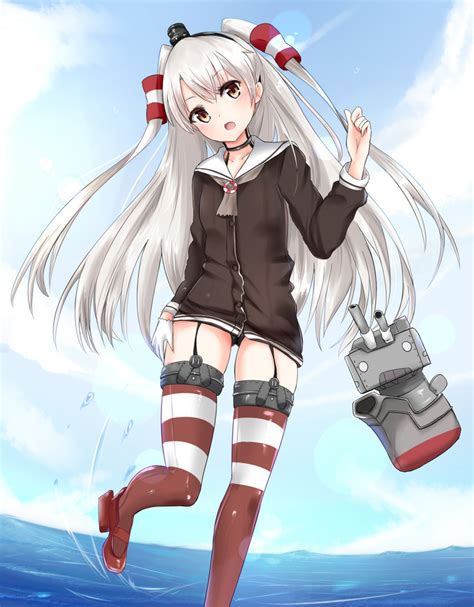 Amatsukaze And Rensouhou Kun Kantai Collection Drawn By Neneru Danbooru