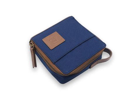 Sanitary Napkin Pouch Blue The Leather Chef