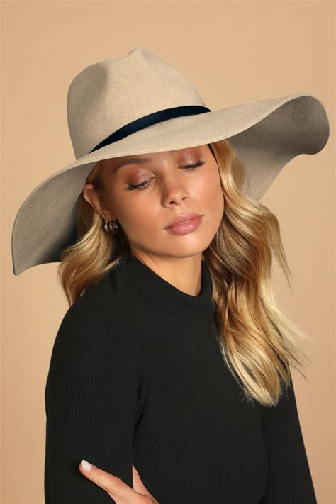 Tan Hat Wool Hat Floppy Hat Sun Hat Womens Hats Lulus