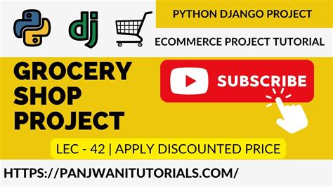 42 Online Grocery Shop Project Python Django Apply Discounted Price Youtube