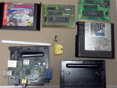 Ross Larson S Tech Blog Sega Genesis Cartridge Raspberry Pi Case Mod
