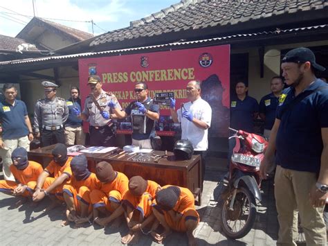 Enam Komplotan Pelaku Curanmor Diringkus Polsek Singosari Beritalima
