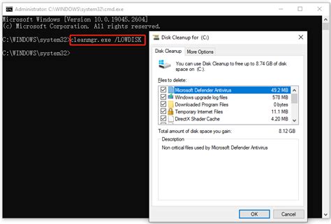 How To Start Disk Cleanup With All Items Checked Tutorial Minitool