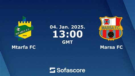 Mtarfa Fc Vs Marsa Fc Live Score H2h And Lineups Sofascore