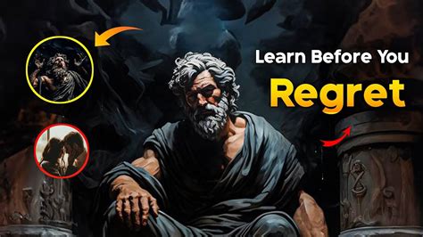 8 Stoic Lessons For Men Learn Before You Regrets Motivational