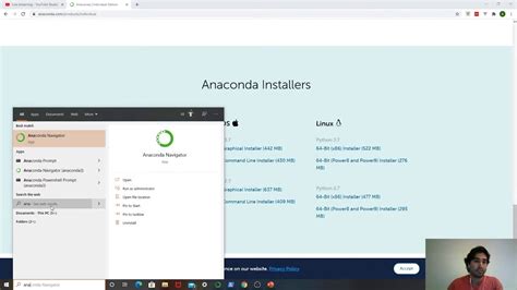 Jupyter Lab From Anaconda Navigator Youtube
