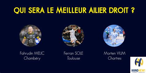 Starligue Qui Sera Le Meilleur Ailier Droit Handnews