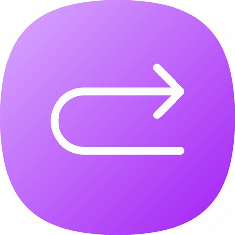 arrows pointers swipe right button interface symbol icon