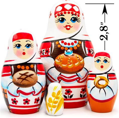 Aevvv Miniature Nesting Dolls Set Of 4 Pcs Micro Ubuy India