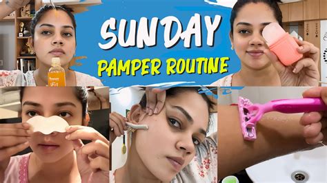 Sunday Pamper Routine😉 Anithasampath Vlogs Youtube