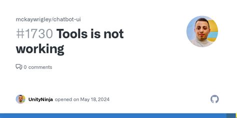 Tools Is Not Working Issue Mckaywrigley Chatbot Ui GitHub
