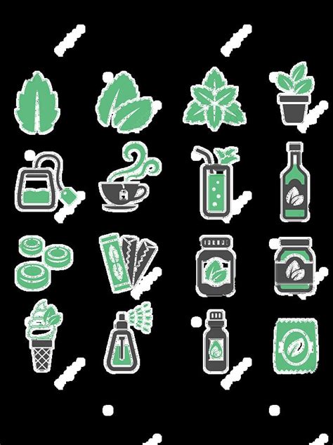 Minted Vector Hd Png Images Mint Icon Vector Material Mint Candy