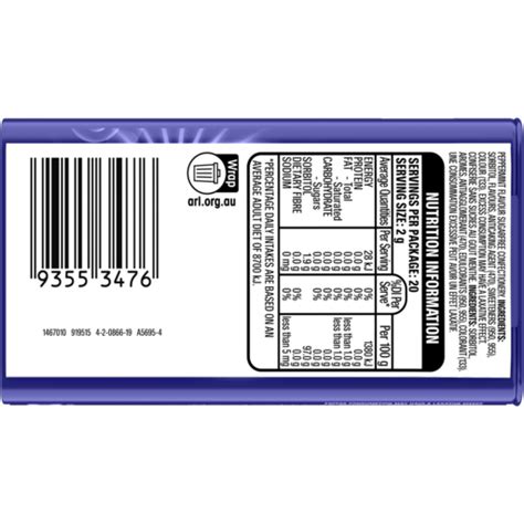 Eclipse Mints Intense Mint Flavoured Sugar Free Tin 40g Freshchoice Freshchoice Otaki