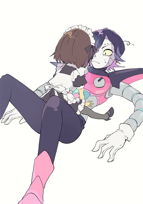 Mettaton And Frisk Undertale Art Undertale Undertale Fanart