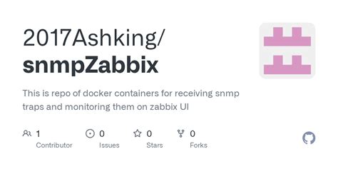 Github 2017ashkingsnmpzabbix This Is Repo Of Docker Containers For