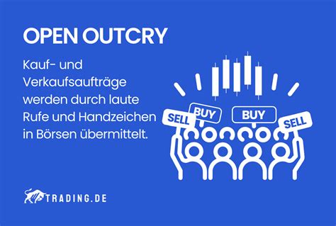 was ist open outcry definition erklärung und geschichte