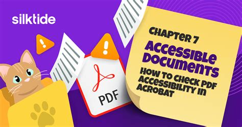 how to check pdf accessibility in acrobat silktide