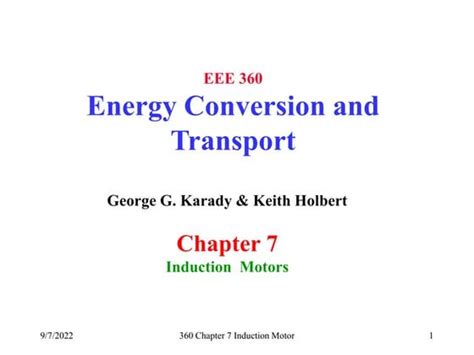 Split Phase Induction Motors Principle And Types Ppt