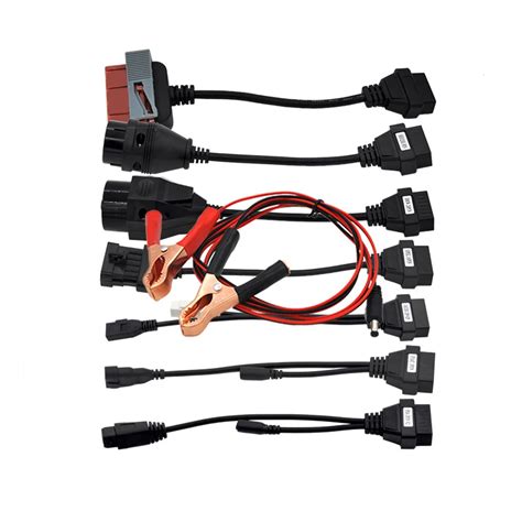Full Set TCS CDP Cdp Pro Car Cables OBD OBDII Diagnostic Connector For Multi Brand Cars