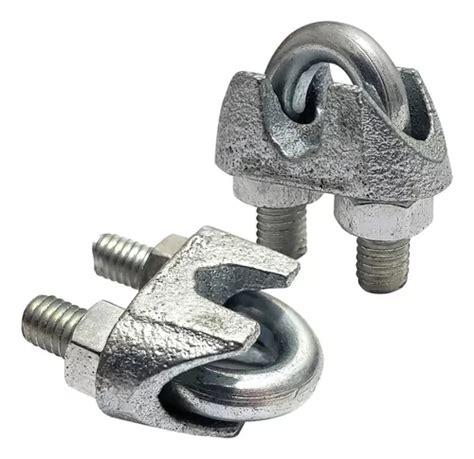 Clips Grampo Para Cabo De Aço 3 16 Galvanizado 10 Unidades MercadoLivre