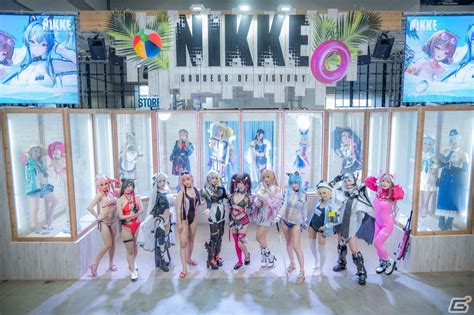 「勝利の女神：nikke」コミックマーケット102の出展レポートが公開！限定水着コスチューム姿のコスプレイヤーによるリアル10連ガチャで