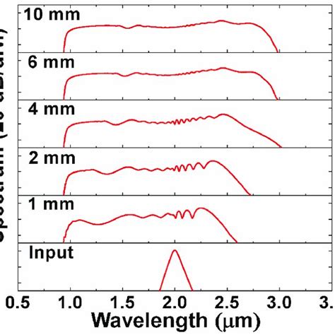 Octave Spanning Oam 11 Supercontinuum Generated Along The Proposed Pcf Download Scientific