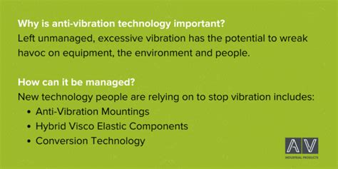 Exploring Advancements In Vibration Control Technology Av Industrial