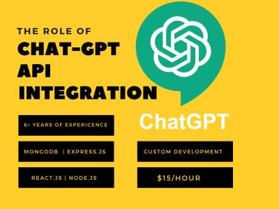 ChatGPT Expert | chatGPT api integration | OpenAI developer | Upwork