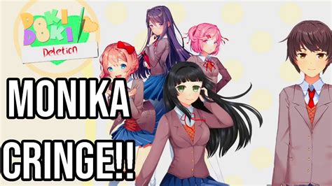 Monika Is Super Cringe Ddlc Mod Deletionrewrite Part 1 Youtube