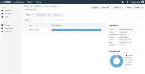 Github Louisaarocha Nessus Vulnerability Management