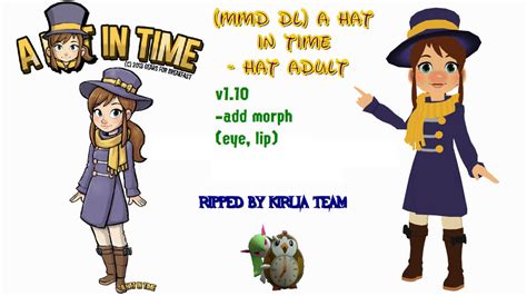 Mmd Dl A Hat In Time Hat Adult By Kirliateam On Deviantart