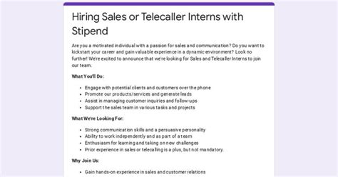 Sinfolix Technologies On Linkedin Hiring Sales Or Telecaller Interns