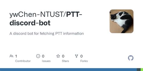 Github Ywchen Ntust Ptt Discord A Discord For Fetching Ptt