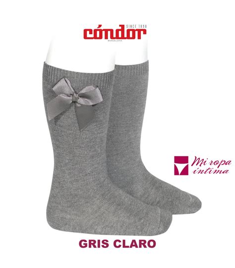 CALCETINES ALTOS ALGODÓN CON LAZO LATERAL CÓNDOR 2 482 2 de venta