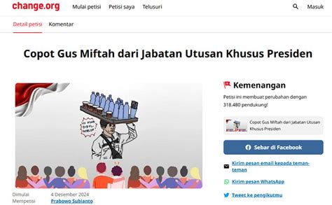Gus Miftah Mundur Akibat Petisi?? Penggagas Ucapkan Terima Kasih