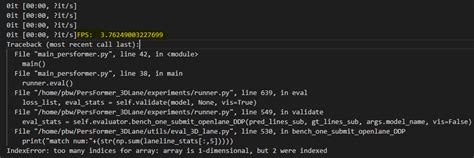 FPS Question Issue OpenDriveLab PersFormer DLane GitHub