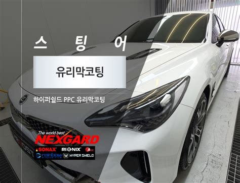 일산신차패키지전문 모스트스팅어 하이퍼쉴드ppc 유리막코팅시공기 네이버 블로그