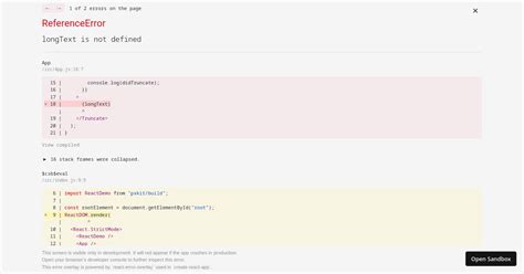 React Npm Demo Forked Codesandbox