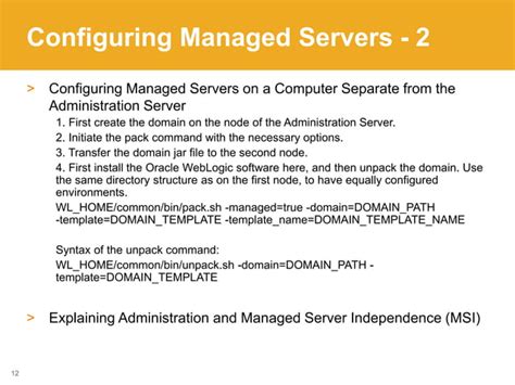 Weblogic Application Server Ppt