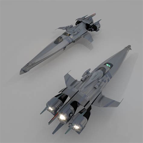 Blender Spaceship