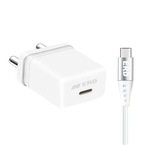 Tc 131 20watt Power Delivery Charger With Usb C To C Cable At ₹ 1145 Piece Usb Charger In