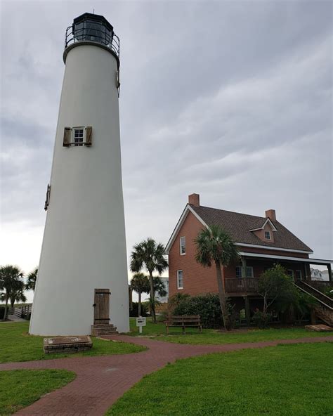 St George Island Lighthouse Reconstructed Historic Lighthouse