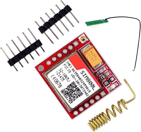 1 pc sim800l with spring antenna mini gprs gsm module
