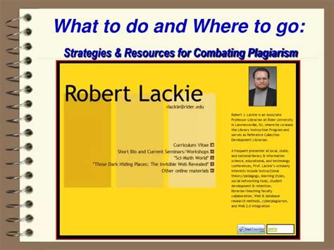 Ppt What To Do And Where To Go Strategies And Resources For Combating