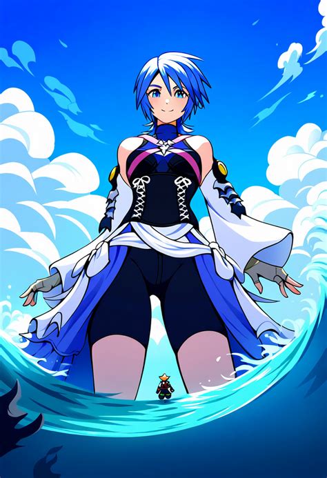 Giantess Aqua Kingdom Hearts By Sbr10 On Deviantart